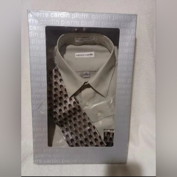 Pierre Cardin | Other | Pierre Cardin Gray Color Designer Dress Shirt ...